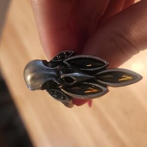 Martha Rotten | Jewelry | Martha Rotten Sparrow Skull Cocktail Ring ...
